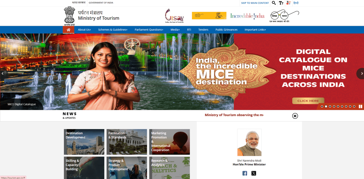 Ministry Of Tourism (Government Of India): Complete Guide To The ...