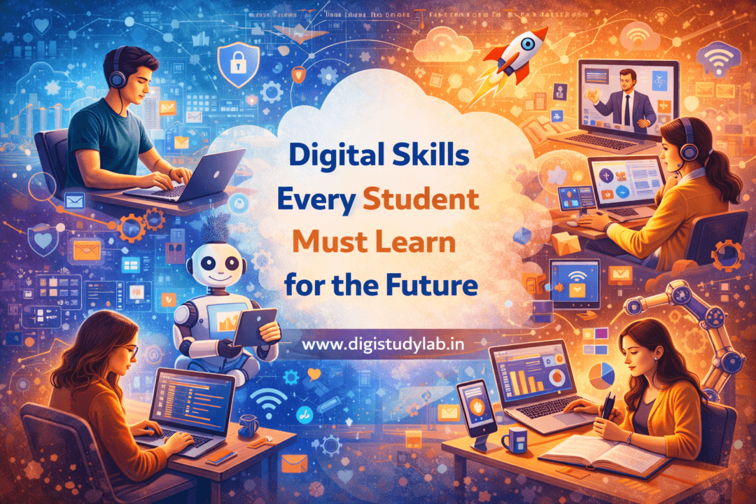 Digital Skills Every Student Must Learn For The Future | Digi Study Lab.in